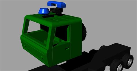 Tarra Trucks Cabin With Slot For Beacon By Krtektm Download Free Stl