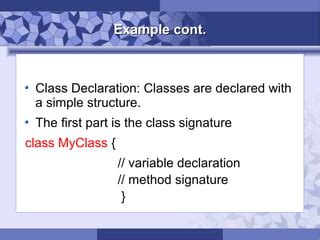 Java Block Structure PPT