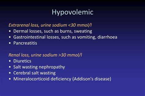 Ppt Hyponatremia Powerpoint Presentation Free Download Id 5405215