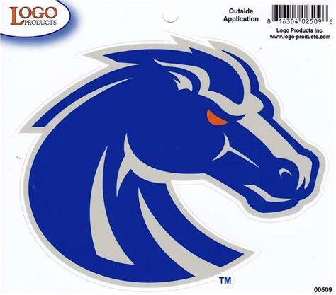 Black Boise State Logo