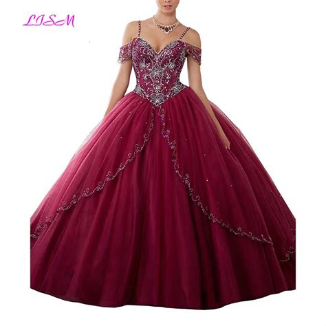 Роскошное бальное платье с кристаллами Бальные платья милое длинное милое платье принцессы 16