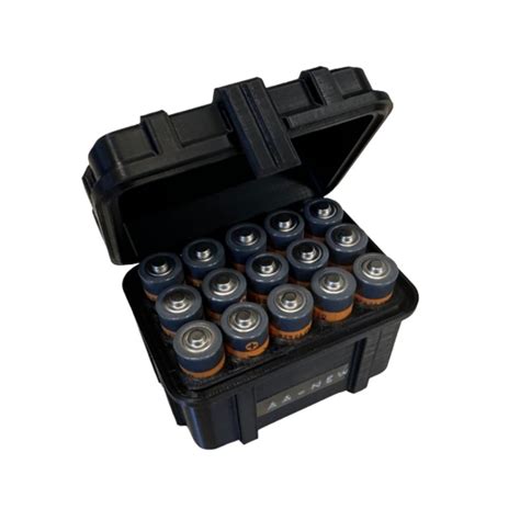 Suporte Case Organizador Modular Holder De Pilhas Pilha Aa Shopee Brasil