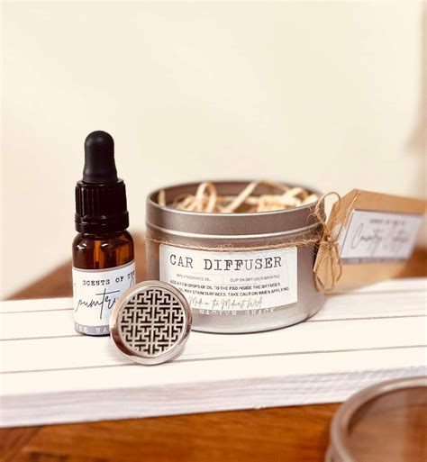 Clip On Car Diffuser Ye Old Library The Leafy Look