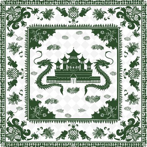 Premium Psd A Green And White Background With A Green And White Theme