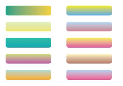 Webkit Linear Gradient Top Set 2 114010 Vector Art At Vecteezy