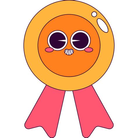 Bagde Generic Sticker Color Lineal Color Icon