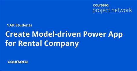 Create Model Driven Power App For Rental Company