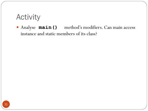 Java Classes And Methods Part PowerPoint Slides LearnPick India
