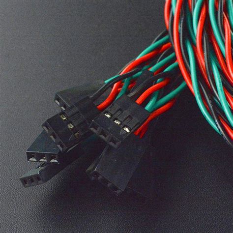 gravity digital sensor cable for arduino 50cm 10 pack the pi hut