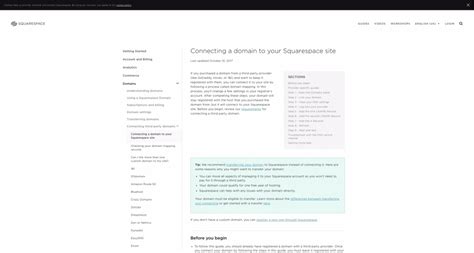 Squarespace Help Connecting A Domain To Your Squarespace Site Aards