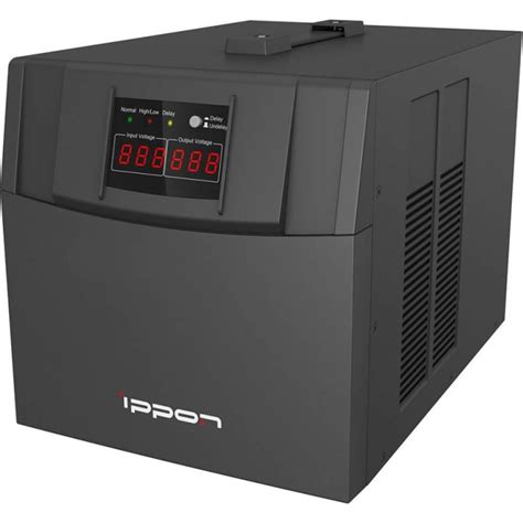 Стабилизатор напряжения IPPON AVR-3000 3000Вт 3000ВА 361015 - выгодная ...