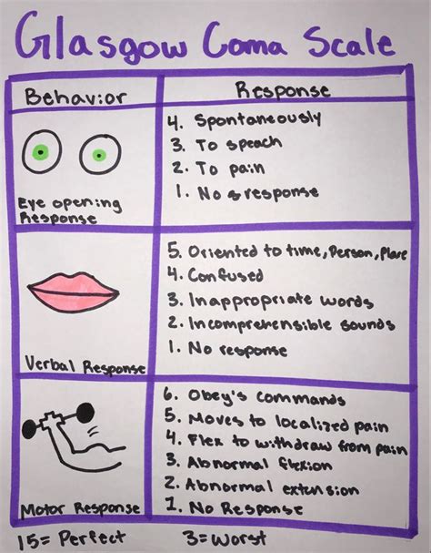 Nclex Glasgow Coma Scale In 2022 Nursing School Notes Nursing Notes