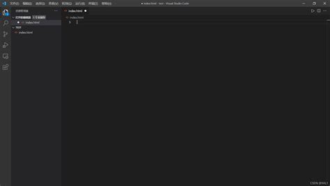 vs code——快速创建自带框架的html文件 vs中一键生成html结构 csdn博客