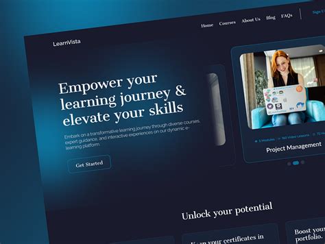 Saas Software Digital Career Website Landing Page Web Design By