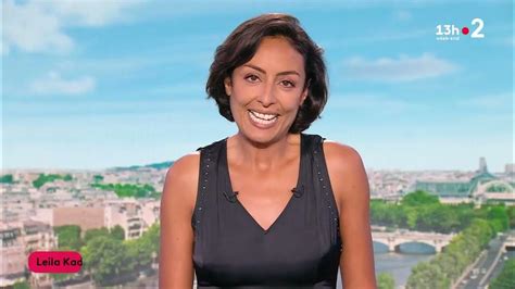 France•2 Première Du Nouveau 13h• Week End Avec Leïla Kaddour Boudadi