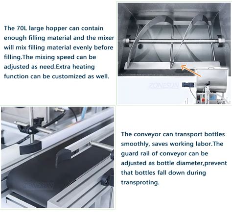 Tabletop Automatic Tomato Paste Mixing Filling Machine