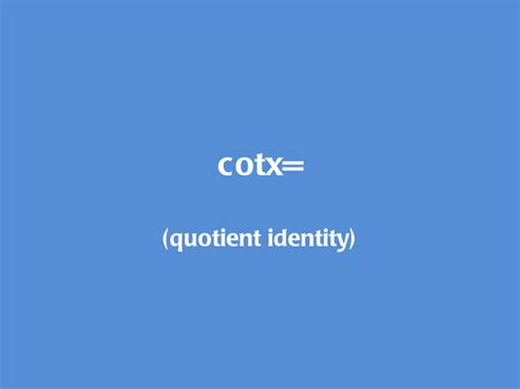 Trig Identities Calc I Ppt