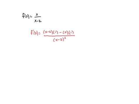 solved in exercises 7 12 use the quotient rule to calculate the