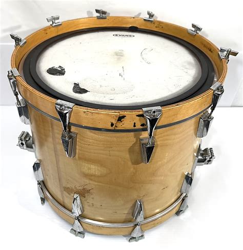 Vintage Tama Granstar Custom 16 X 22 Kick Bass Drum Natural Reverb