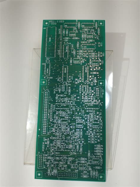 4x Printed Circuit Board Pcb Bare Unpopulated Long 4x 9 3 4 X 4 Pattern Technology Green
