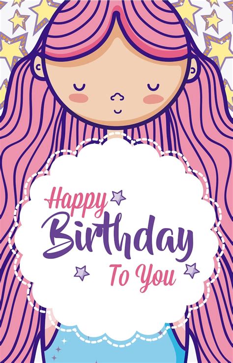 Открытка Днем Рождения Девочке Изображения скачать бесплатно на Freepik