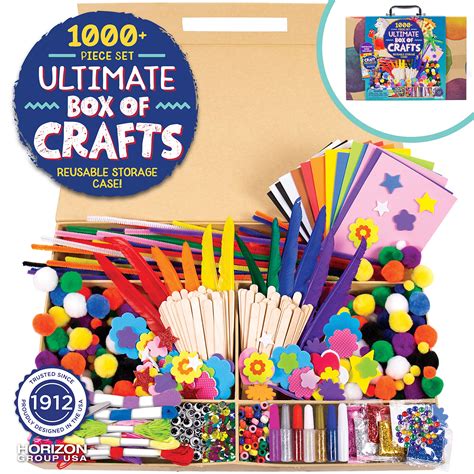 Buy Made By Meultimate Craft Box Art And Craft Activities 1000 Piece Set