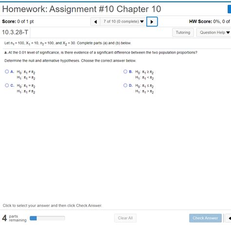 Solved Homework Assignment 10 Chapter 10 Score 0 Of 1 Pt