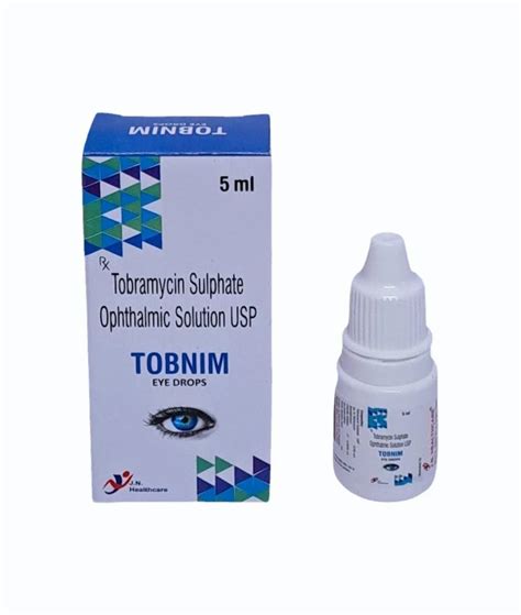 Tobramycin Ophthalmic Solution 5 Ml At ₹ 80 Piece In Sas Nagar Id 24544634491
