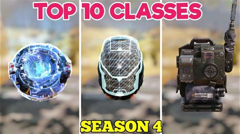 Top 10 Best Classes In Season 4 Of Cod Mobile Best Class In Codm Codm Br Codm Br Best