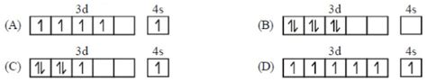 Which Is The Correct Outermost Shell Configuration Of Chromium Sarthaks Econnect Largest
