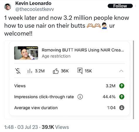 Youtuber Kevin Leonardos Nair Video Goes Viral Tiktok Reacts