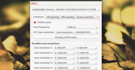 configure razer mice in linux with razercfg ubuntu ppa ~ web upd8