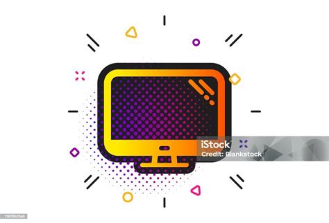 컴퓨터 아이콘입니다 Pc 구성 요소 기호입니다 모니터 기호 벡터 0명에 대한 스톡 벡터 아트 및 기타 이미지 0명 고급
