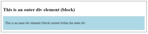 Html Block Vs Inline Elements Key Differences And Usage