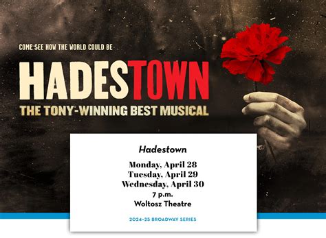 Hadestown Jay And Susie Gogue Performing Arts Center