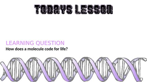 Dna Structure Teaching Resources