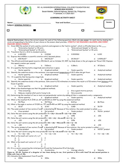 February General Physics 1 Pdf Euclidean Vector Force