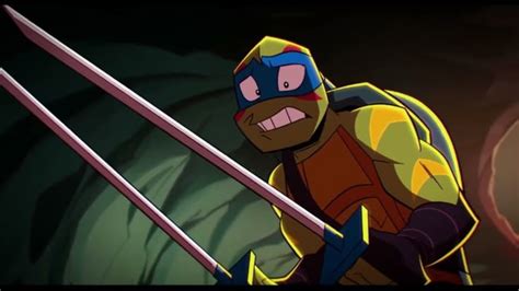 Rise Of The Tmnt Movie Raph Vs Leo Tmnt Movie Tmnt Tmnt Leo
