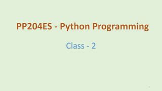 Python And Jupyter Introduction Pptx Computing Technology Computing