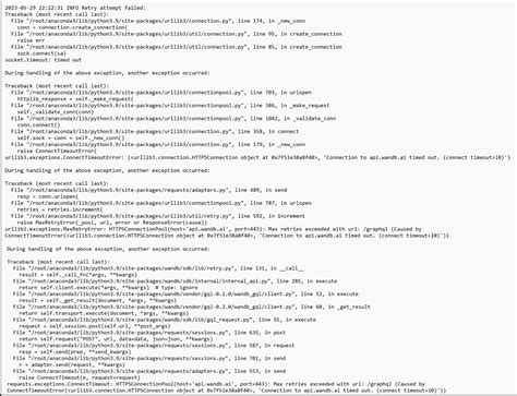 Wandb Connection Problem Wandb Help Wandb Community