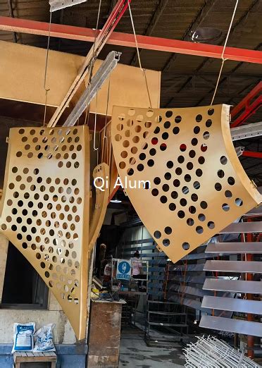 Single And Double Curved Aluminum Solid Cladding Sheets Decorative