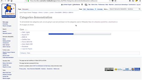 Mediawiki Using The Category Summary Tutorial 6 Youtube