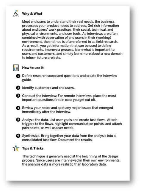 User Research Method Cards Research Methods Heuristic Evaluation Method