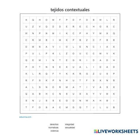 Identidad Y Sexualidad Live Worksheets