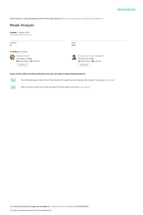 pdf modal analysis