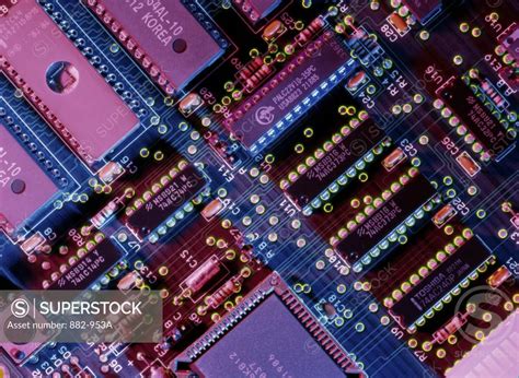 Close Up Of A Microcontroller Development System SuperStock