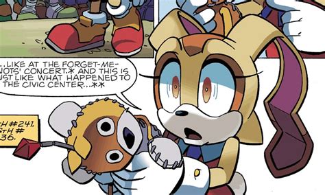 Cream The Rabbit Mobius Encyclopaedia Sonic The Hedgehog Comics