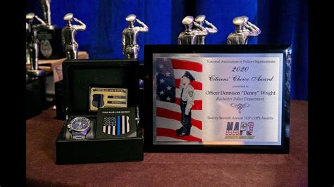 Napo Top Cop Award For Officer Denny Wright Youtube