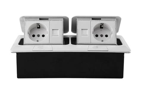 16A Pop Up Floor Socket Box Waterproof Underground Wall Socket Floor Socket And Table Socket