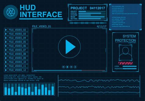 Hud Interface Vector At Vectorified Com Collection Of Hud Interface Vector Free For Personal Use
